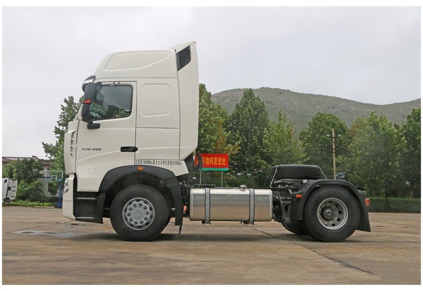SINOTRUK HOWO T7H 4x2 Tractor Truck Head - MAN Truck Engine