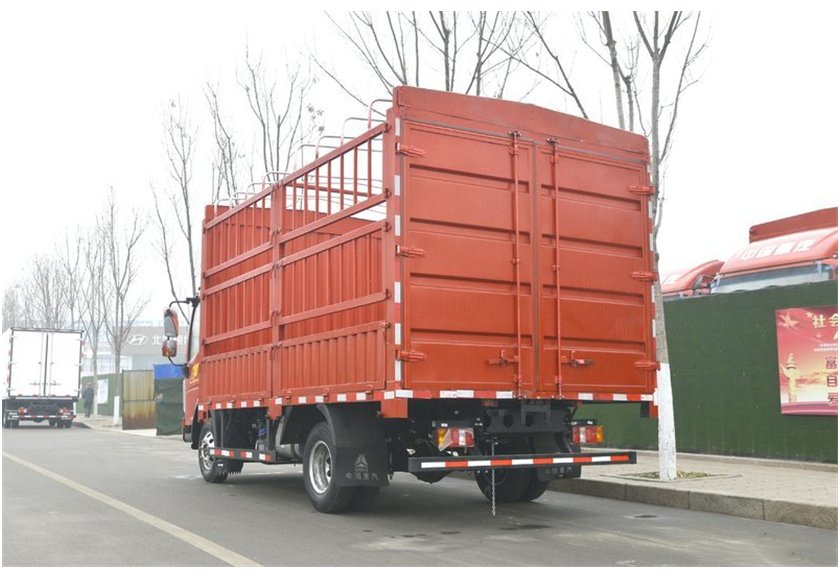 HOWO Light Duty Fence Cargo Truck 5 Tons - Lorry Truck - Grid Truck